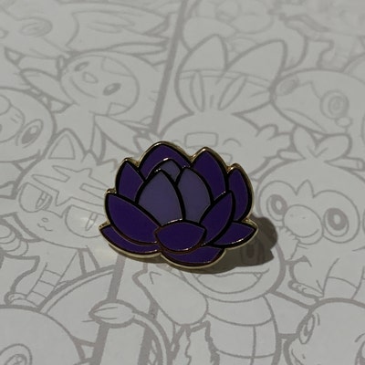 Floral Mini Pins Lotus Enamel Pin, Enamel Pins, Flower Pins, Tiny Pins ...