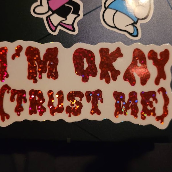 MCR Sticker Sheet | Song Lyric Sticker | My Chemical Romance Sticker ...