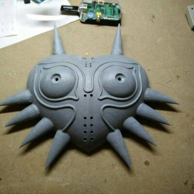 Duskull Mask, Pokemon Cosplay, Prop, 3D Printed Hand Painted - Etsy