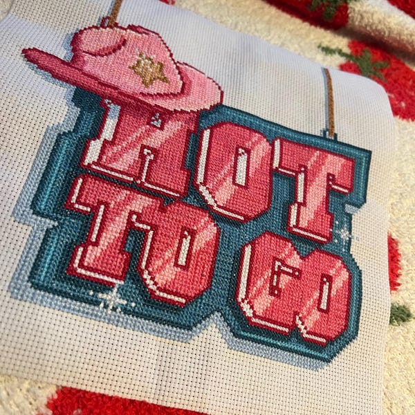Chappell Roan - Hot to Go Cross Stitch Pattern - PDF Instant Download ...