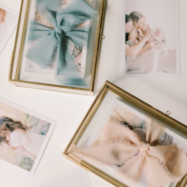 Mini Horizontal Brass Hanging Frame Wallet Photo 2.5x3.5 Ornament - Etsy