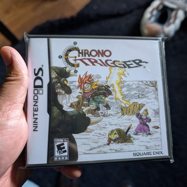 Custom Case - Chrono Trigger - No Game - No Manual - NDS - NDS Case ...