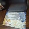 Lenovo Laptop Skin, Personalized Gift Bright Aesthetic Flowers Design ...