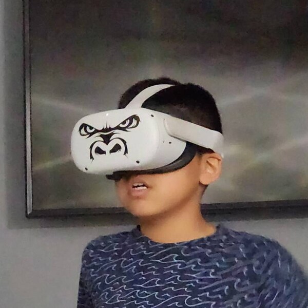 Wario Oculus Quest 2 Vinyl Decal Sticker - Etsy UK