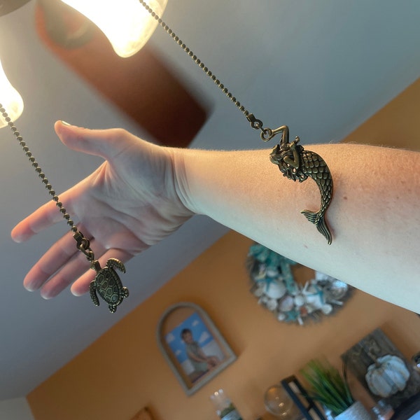 Very Large Hummingbird & Rose Fan Light Pull Chain Ornament Set - Etsy