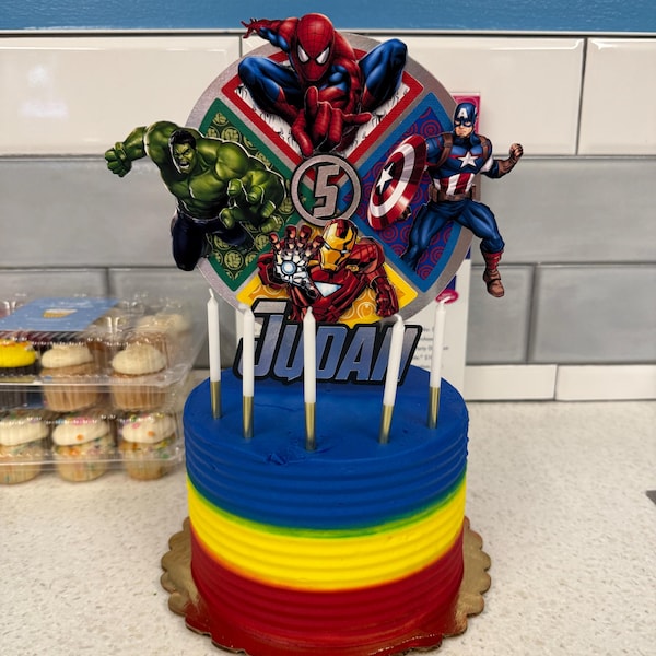 Cuban Birthday Cake Topper, Havana Nights Personalized Cake Topper ...