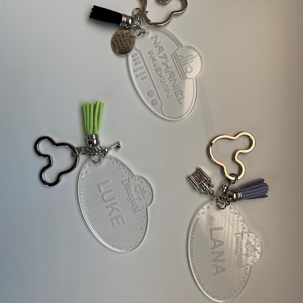 Walt Disney World 50th Anniversary Cast Member Inspired Acrylic Key ...