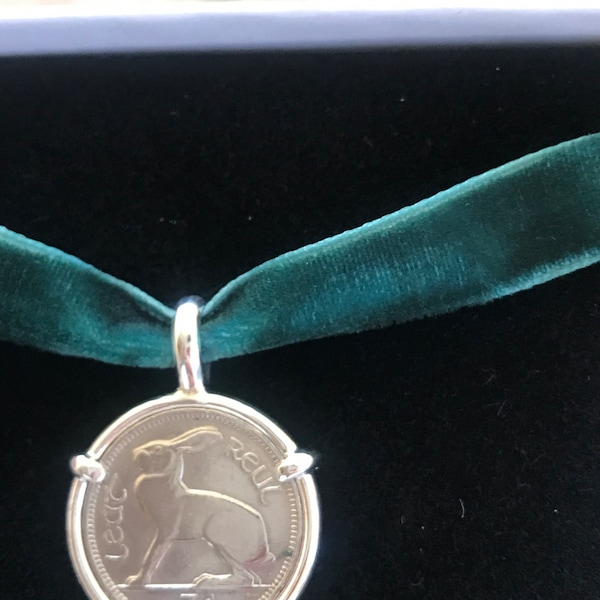 German Coin Jewelry With Vintage Art Deco Pfennig Coin in Handmade ...