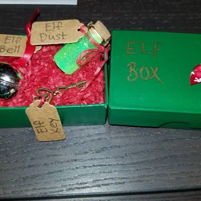 Elf Christmas Eve Box Perfect Accessory for Your Festive Elf - Etsy