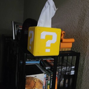 Gamer Tissue Box / Toilet Paper Covers / Question Mark / Pipe / Brick ...