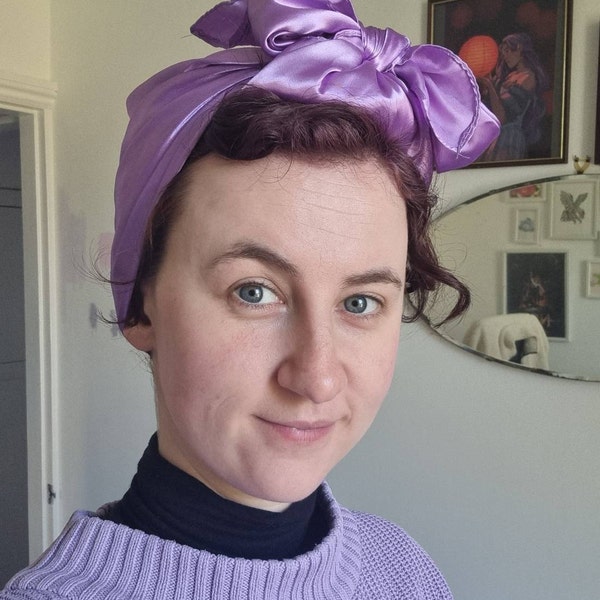 Hannah Iris Cosy Curler Head Scarfs/ Hair Net - Etsy