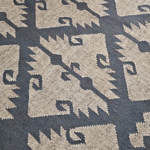 Natural With Black Striped Hemp Jute Rugs-large Area Hemp Jute Rugs ...