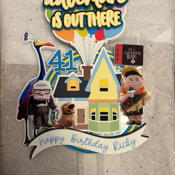 UP Inspired Cake Topper - Etsy