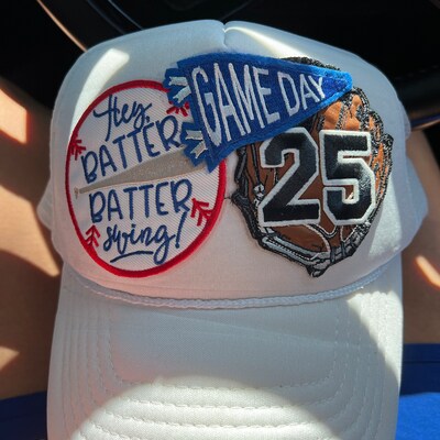 Letter Iron on Patch, Bears Patch, Trucker Hat Patches, Preppy Pink Patch, Custom Team Patch ...