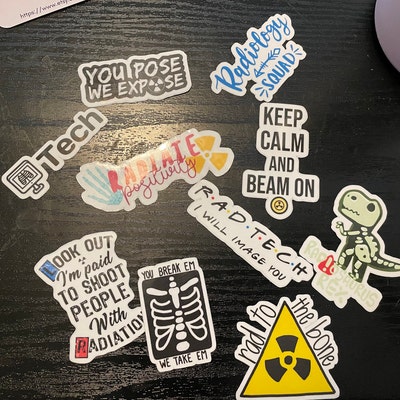 Rad Tech Gifts Radiology Gifts Rad Tech Stickers Radiologic ...
