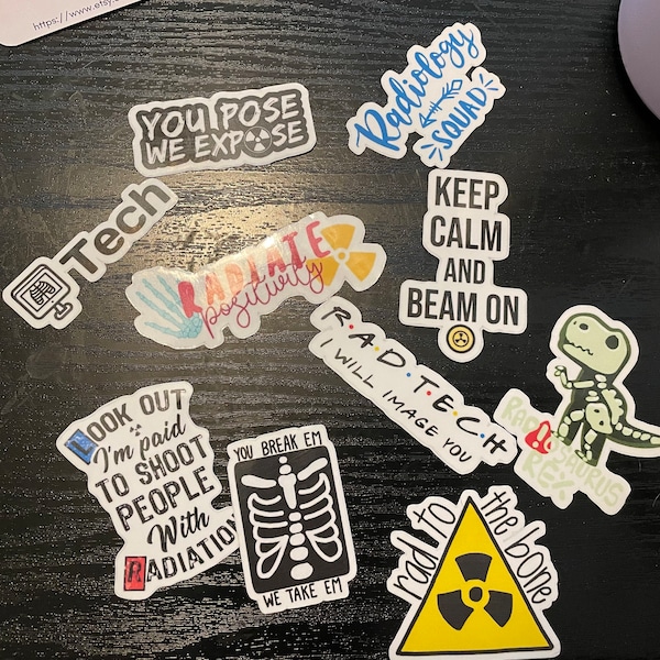Rad Tech Gifts | Radiology Gifts | Rad Tech Stickers | Radiologic ...