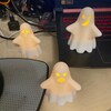 Spooky Ghosts W/ Flickering LED Candle | Halloween Decor | Mcgadgets ...
