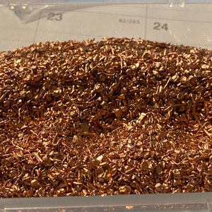 99.9% Pure Copper Shavings Copper Chop, Copper Flakes, Copper Shreds ...