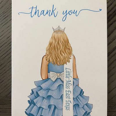 Personalized Pageant Sisters DIGITAL Portrait of One Girl With - Etsy