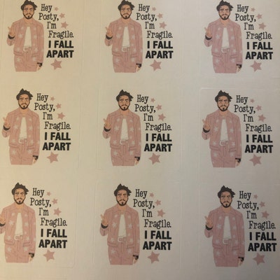 Funny Fragile Sticker Small Shop Packaging Stickers Shipping Stickers ...