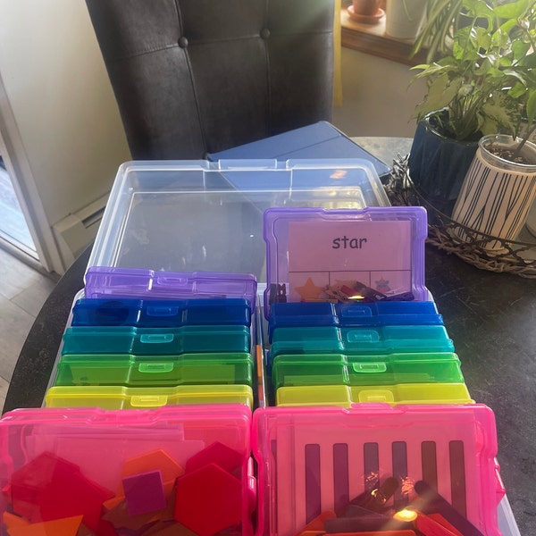 Build a Bundle- 16 Task Box Learning Activity Sets and Carrying Case ...