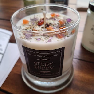 Study Buddy Candles Focus & Concentration Candle Soy - Etsy UK