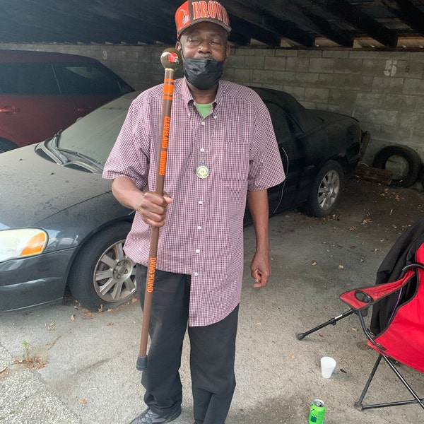 Pittsburgh Steelers Walking Cane Featuring a Officially Licensed NFL ...