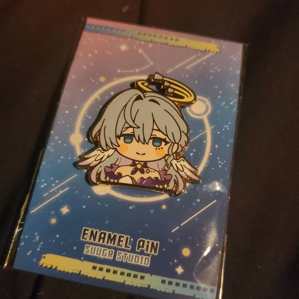 HSR Sunday and Robin Honkai Star Rail Hard Enamel Pin - Etsy