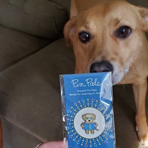 Happy Heart Pin Gold Heart Enamel Pin Gold Heart Lapel Pin Gift for ...