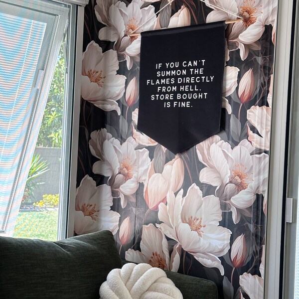 Custom Quote Banner | Custom Pennant With Any Quote in Rustic Style ...