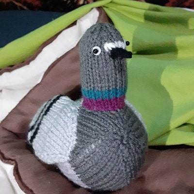 Pigeon Knit Kit All You Need to Knit a Cute Pigeon Bill the Pigeon ...