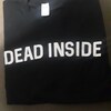 Dead Inside Tshirt - Goth Streetwear Fashion Slogan T Shirt - Etsy UK
