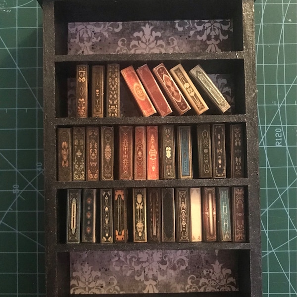 32 Vintage Miniature Book Covers, Downloadable Printable Books, Set #8 ...