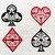 Digital, Application Playing Card Suits spade Heart Diamond Club ...