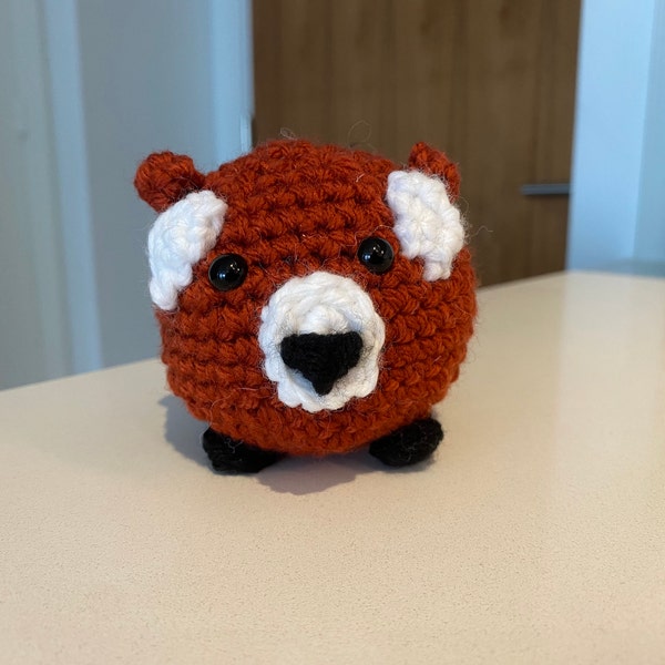 Beginner Red Panda Crochet Kit - Easy Crochet Starter Kit - Crochet ...