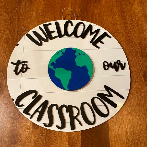Interchangeable Classroom Sign, Classroom Sign, Interchangeable ...