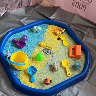 Ultimate Underwater Seaside Beach Sensory Play Tray Kit Messy Play Sea ...