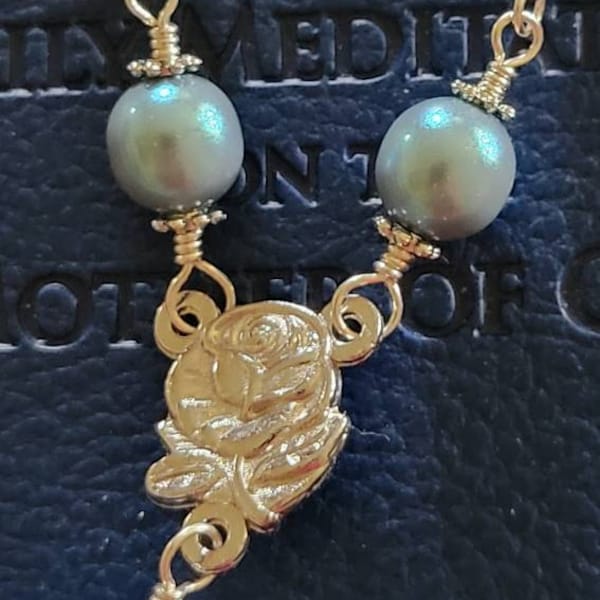Saint Michael Chaplet Angelic Crown Rosary Chaplet of Saint Michael the ...