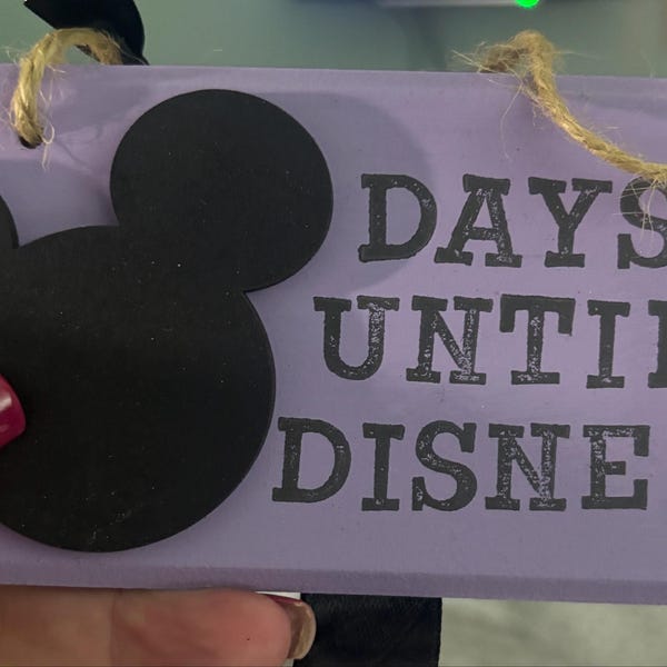 Personalised Disney Countdown - Etsy UK