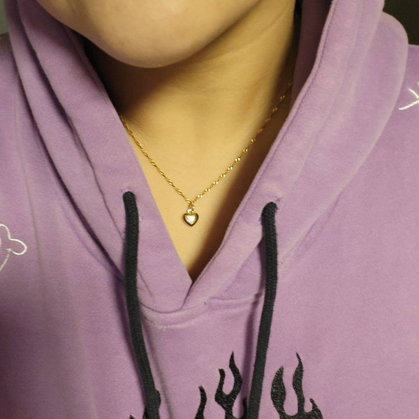 18K Gold Chain Necklace, Vine Chain, Twist Chain, Gift for Her, Figaro ...