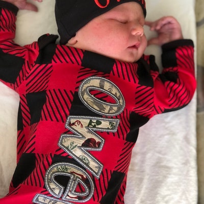 Lumberjack Baby, Boy Coming Home Outfit, Lumberjack Baby Shower ...
