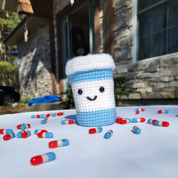 Phil the Pill Bottle Stuffed Toy, Pharmacy, Pharmacist, Pharmacy ...