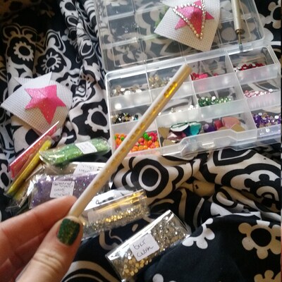 Sale 1 Piece Wax Pencil Rhinestone Picker Tool DIY Deco Bling Tool ...