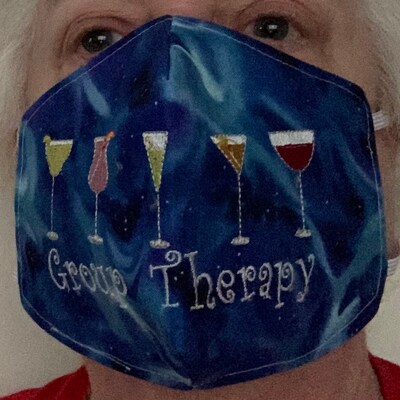 Face Mask Machine Embroidery Design Mask in the Hoop 7 Sizes - Etsy