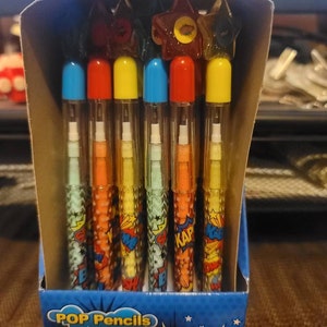 24 Pcs Building Blocks Brick Multi Point Pencils - Etsy