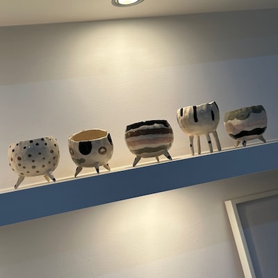 The Magic Animal Shrines Handmade Ceramic Anima Wall Shelf, Candle ...
