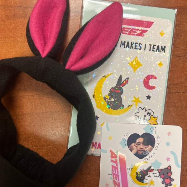 Ateez Mito Lightstick Cover - Lightiny Bunny Rabbit - Etsy