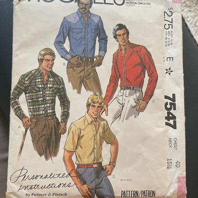 Simplicity 4482 UNCUT Phantom of the Opera Tuxedo Suit Costume Pattern ...