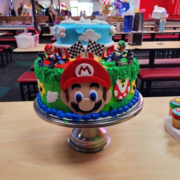 Video Game Fondant Cake Kit - Etsy