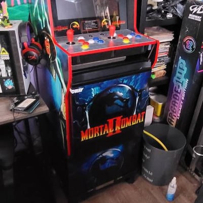 Mame Multicade Arcade Cabinet Graphics Bezel Marquee CPO Side Art - Etsy